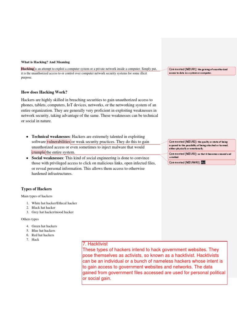 Introduction Pdf Security Hacker Computer Security