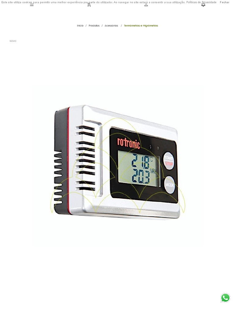 Termo-Higrómetro ROTRONIC HL-1D - Data Logger | PDF
