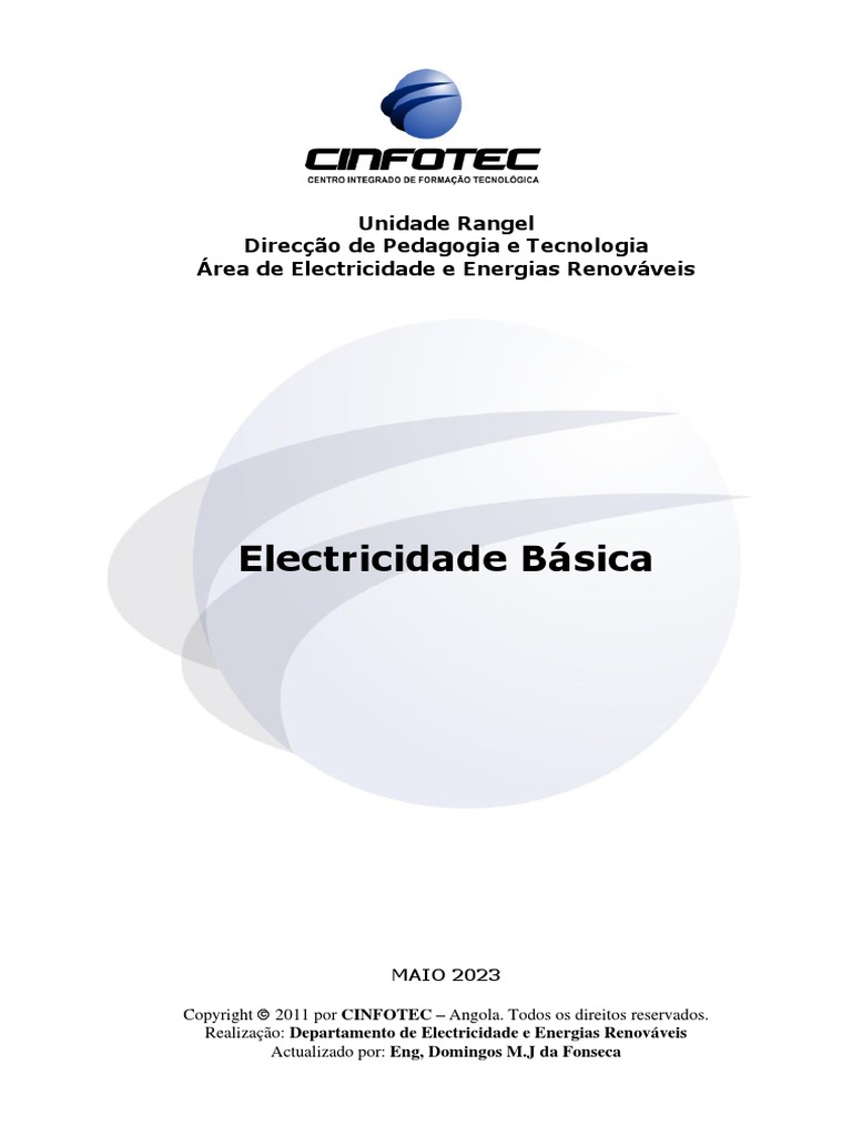 Manual Electricidade Básica 20222 | PDF | Circuitos em série e em ...