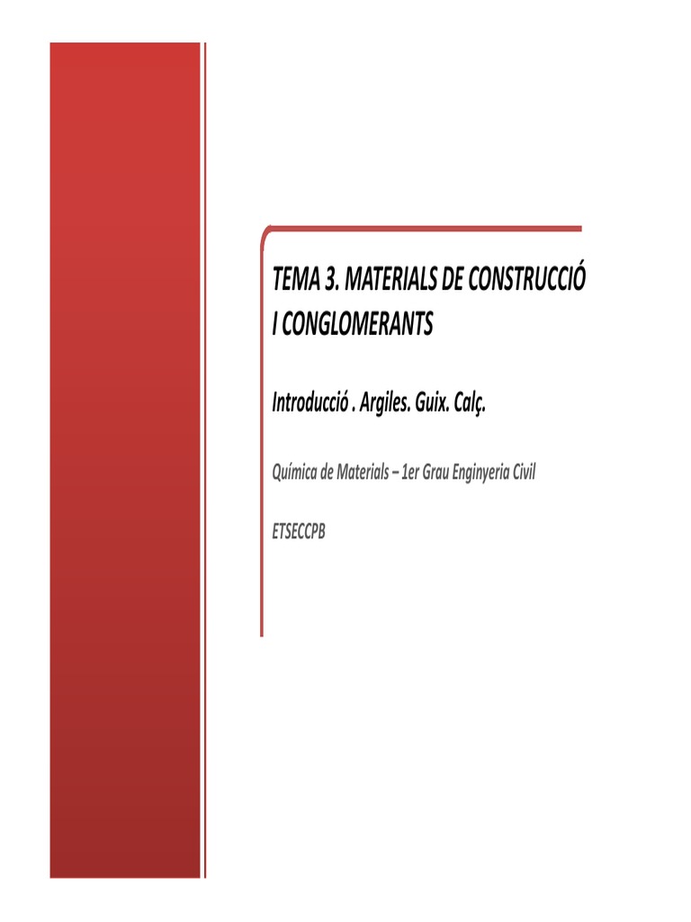 Argiles Guix Calç | PDF