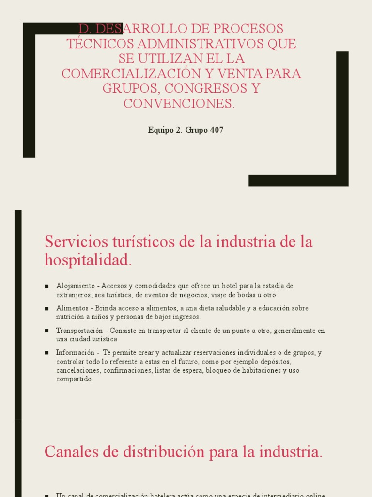 Inciso D. Ogru Equipo 2 | PDF | Hotel | Presupuesto