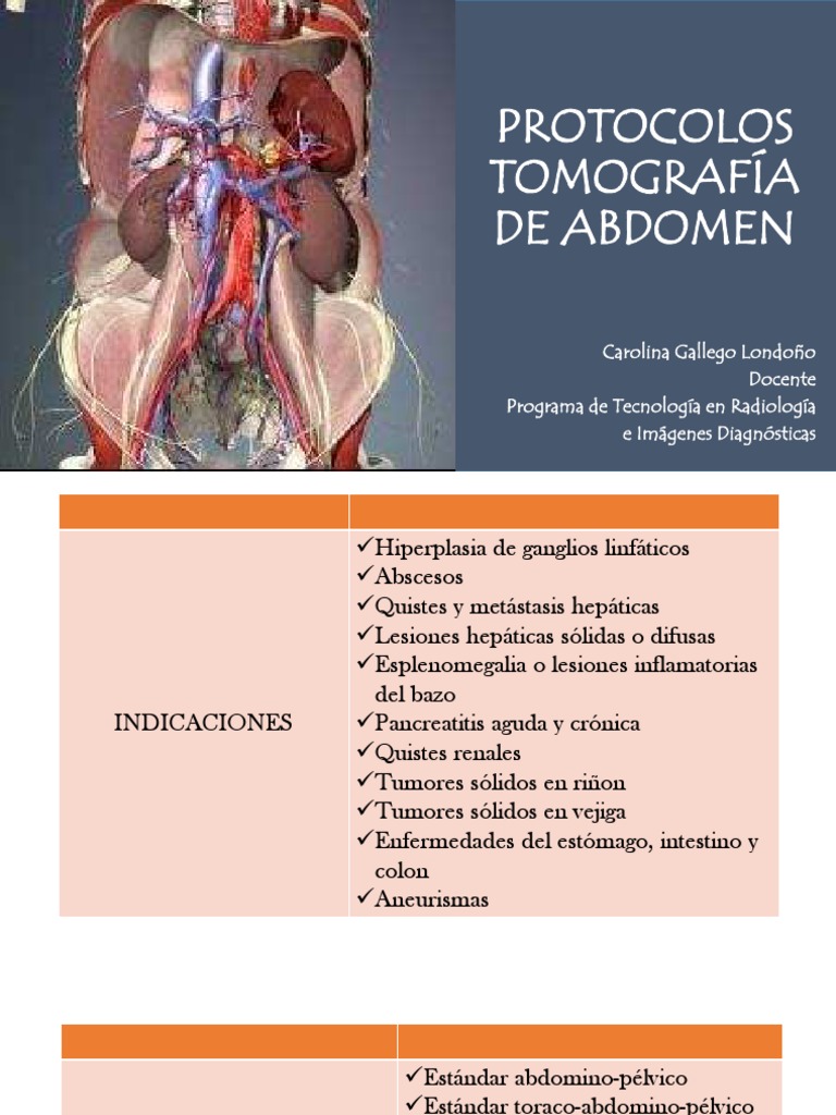 Tomografia en Abdomen | PDF | Abdomen | Riñón