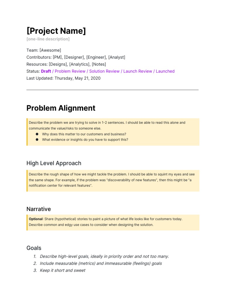 Kevinyien - PRD Template | PDF | Performance Indicator | Business