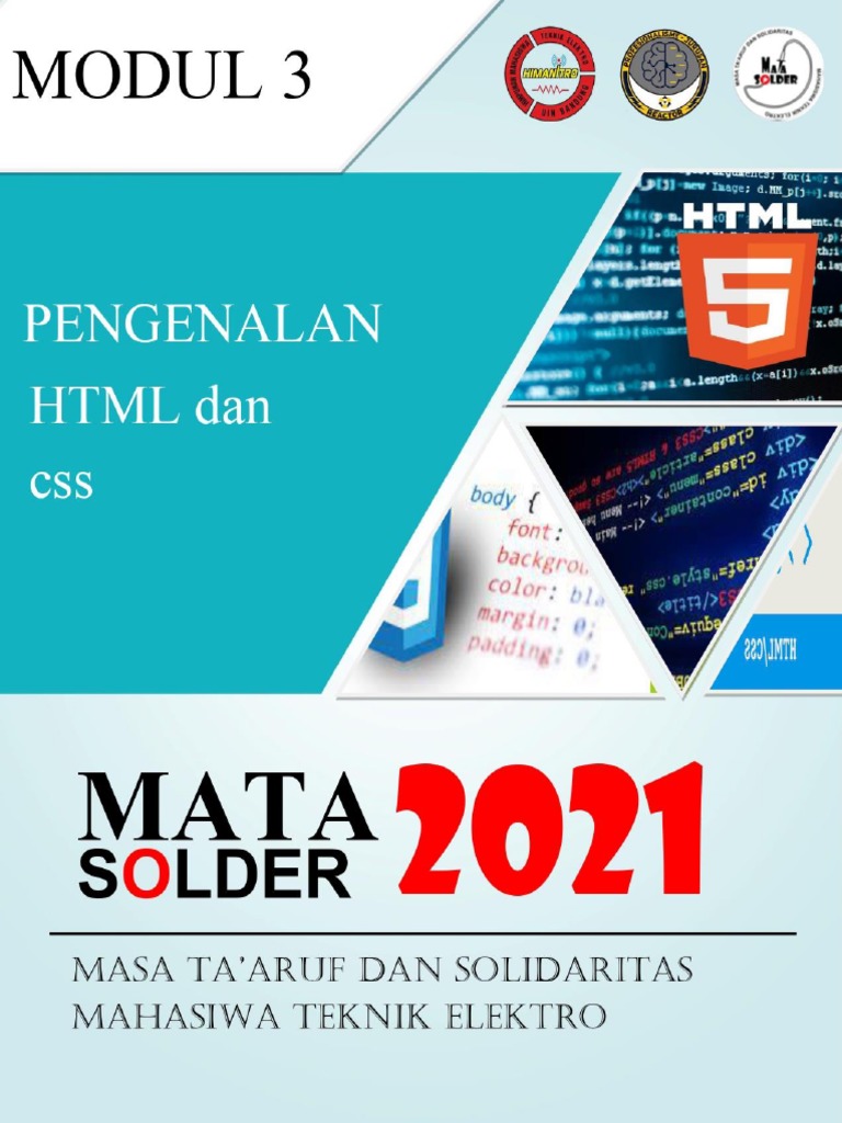 Modul 3 Pengenalan HTML Dan CSS | PDF