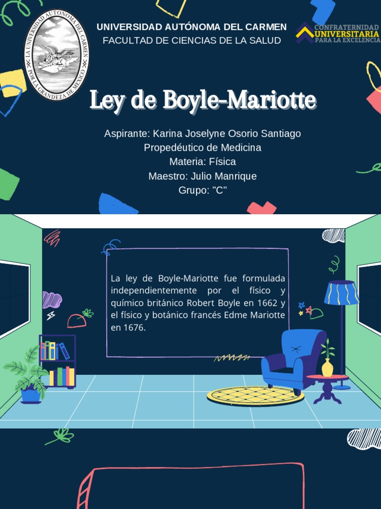 Ley de Boyle-Mariotte: Volumen y Presión | PDF