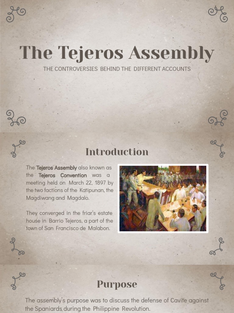 The Tejeros Assembly | PDF | Wars Of Independence | Independence