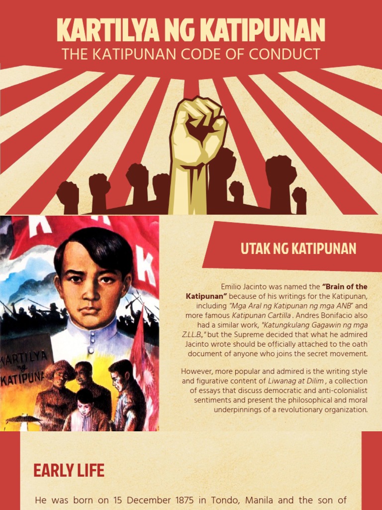 Kartilya ng Katipunan Overview | PDF | Philippines | Spanish East Indies