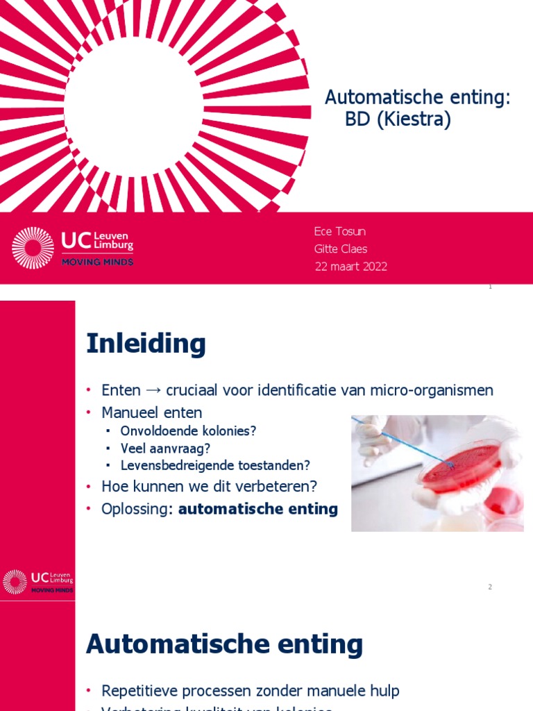 Presentatie-Automatische-Enting GC ET | PDF