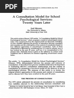 Caplan S Theory of Consultation | PDF