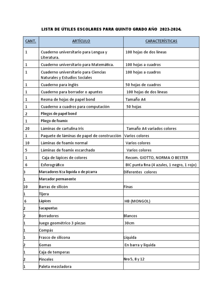 Libro de 5to EGB | PDF | Cuaderno | Papel