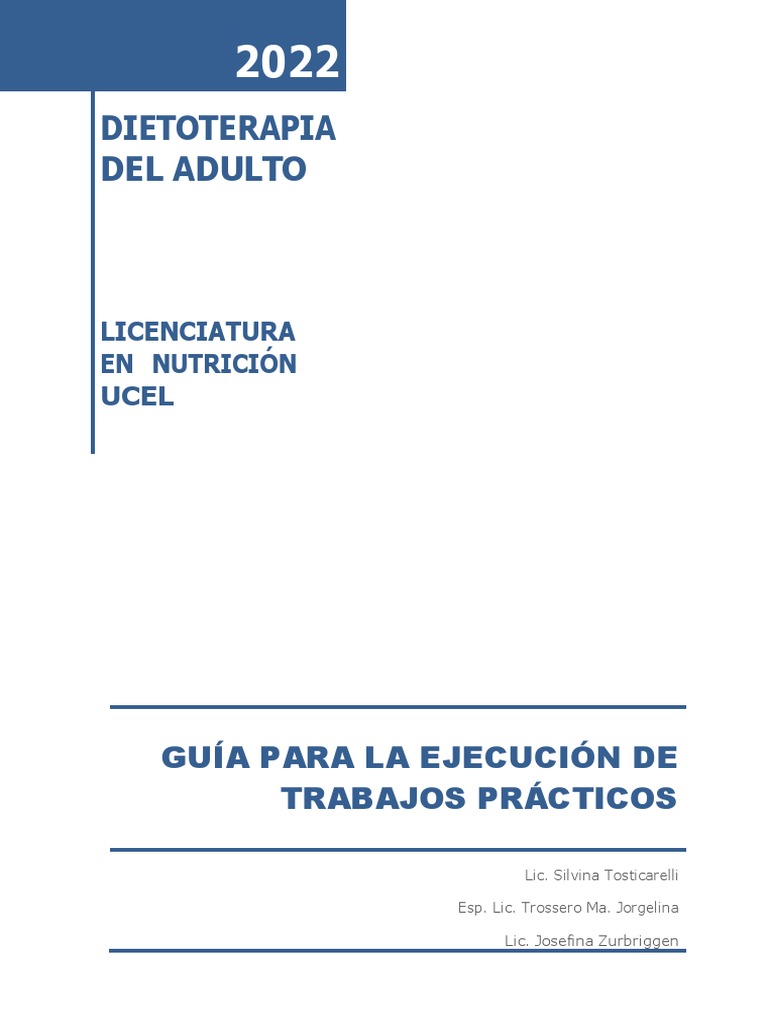 Guía TP - 2022 | PDF | Enfermedades cardiovasculares | Índice de masa corporal