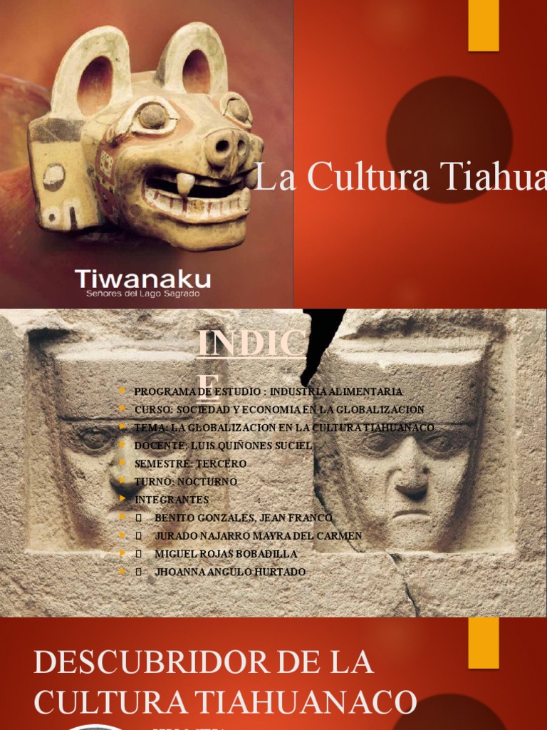 La Cultura Tiahuanaco | PDF