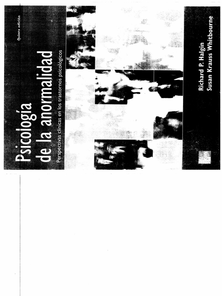 Psicologia de La Anormalidad | PDF