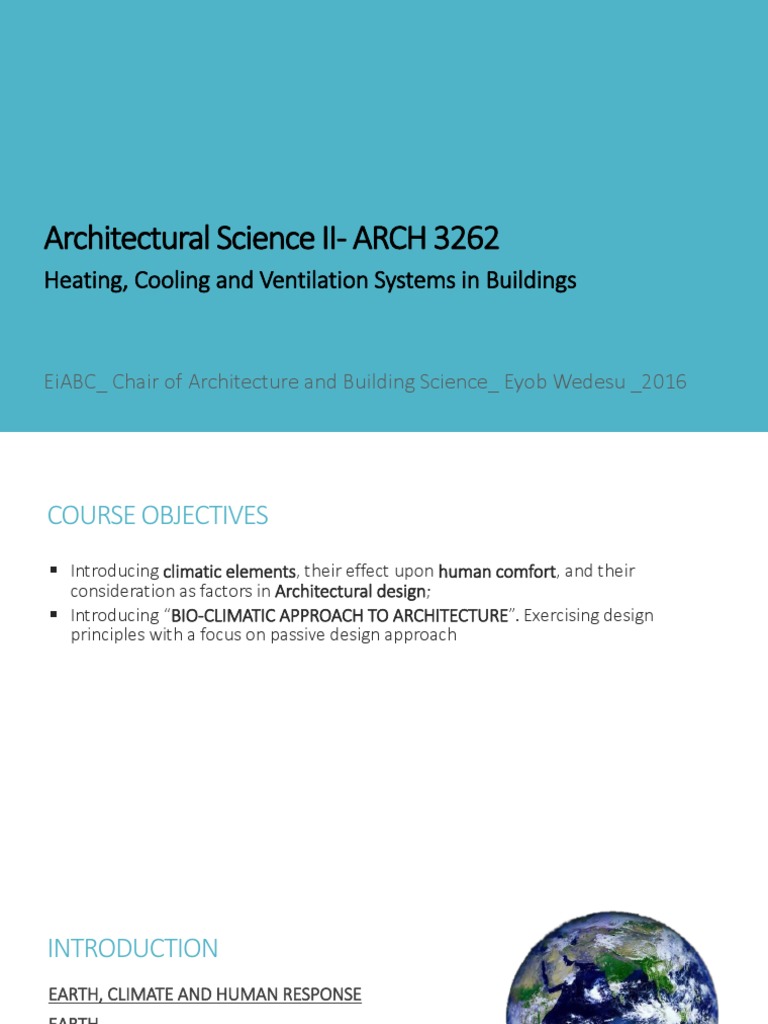 HVAC - Class 01 | PDF | Humidity | Heat
