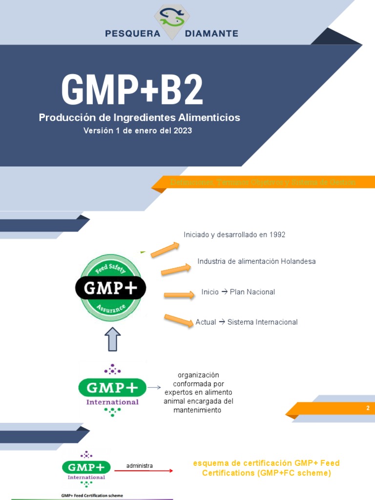 Certificación GMP+B2: Inocuidad Alimentaria | PDF | Análisis de Riesgo ...