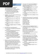 Macro Ultimate Cheat Sheet | PDF | Macroeconomics | Fiscal Multiplier