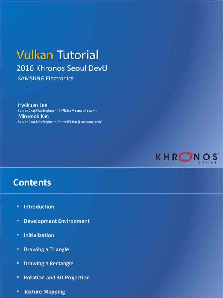 1 Vulkan Tutorial - English | PDF | Shader | Texture Mapping 1 Vulkan Tutorial - English | PDF | Shader | Texture Mapping