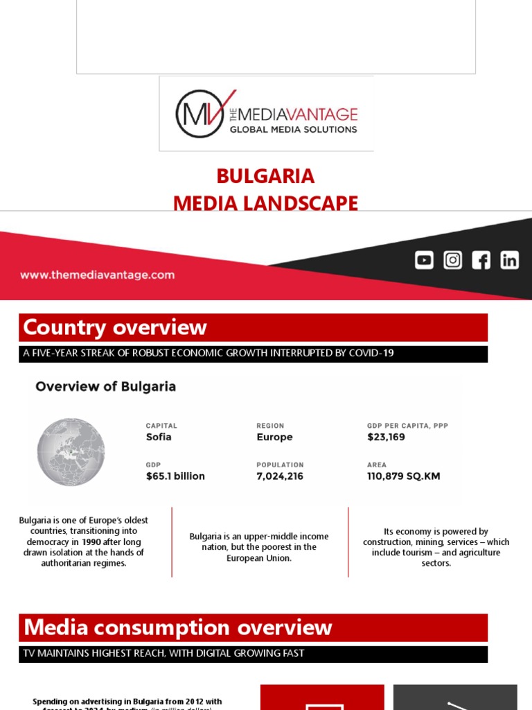 Bulgaria Media Landscape | PDF | Social Science
