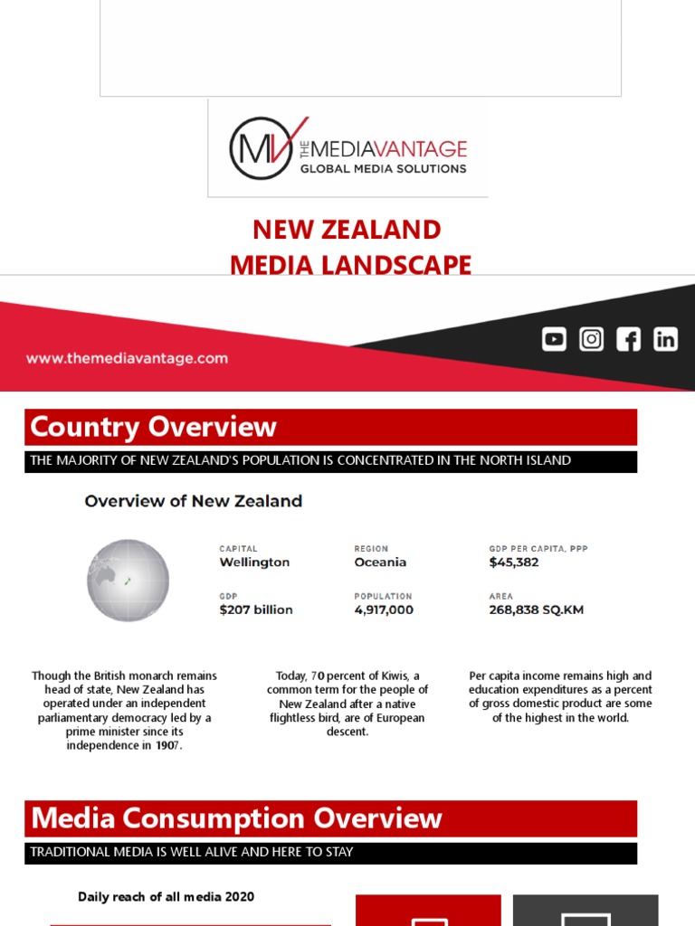 New Zealand's Media Landscape Overview | PDF | Newspapers | Talk Radio