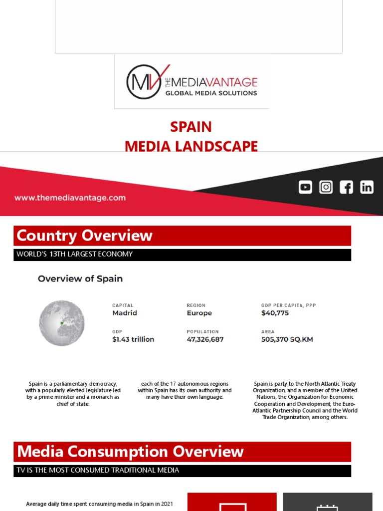 Spain's Media Consumption Trends 2021 | PDF | Audience Measurement | Spain