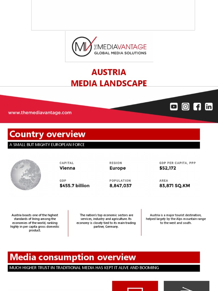 Austria Media Landscape | PDF | Newspapers | Austria