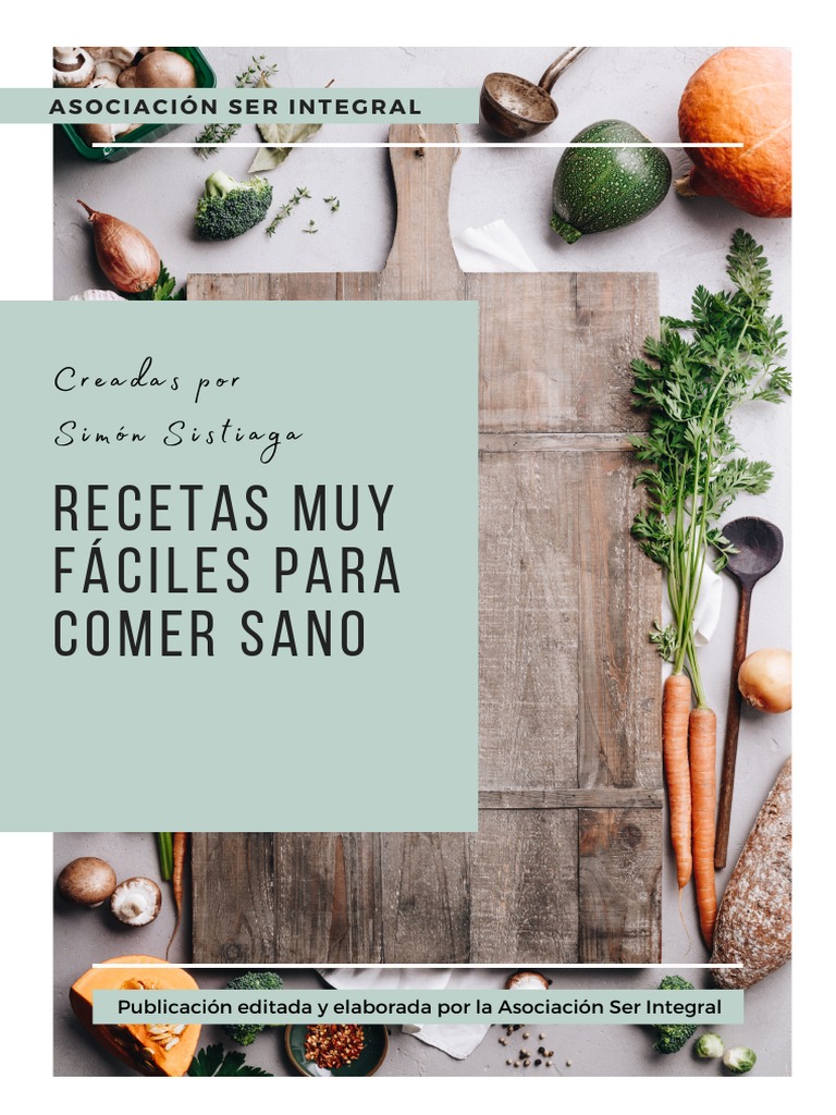 Recetas Faciles para Empezar A Comer Sano | PDF | Nutrición | Dieta y ...