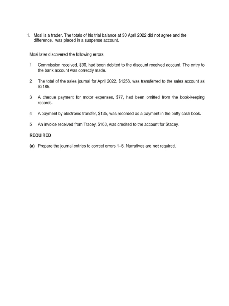 Correction of Errors Paper 2 STUDENTS | PDF