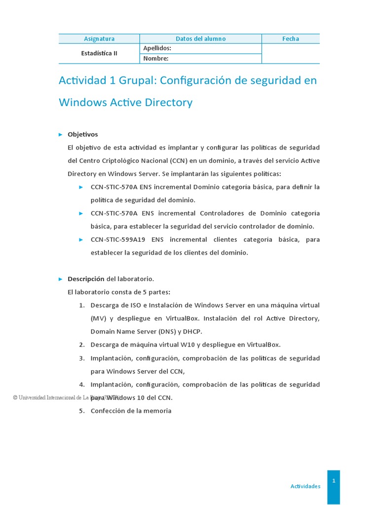 Actividad 1 GRUPAL 1 | PDF | Windows 10 | Contraseña