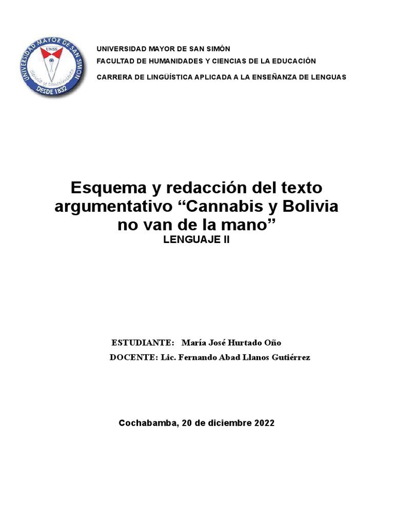 La Marihuana Pdf Cannabis Droga Comercio Ilegal De Drogas