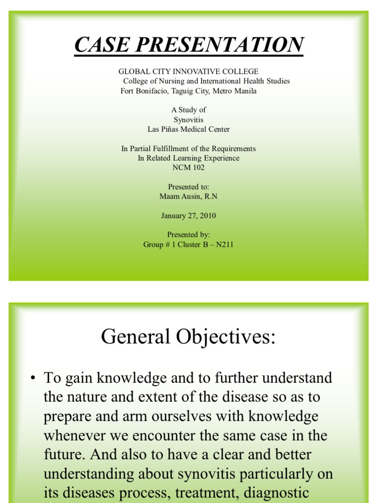 Case Pres Cellulitis | PDF