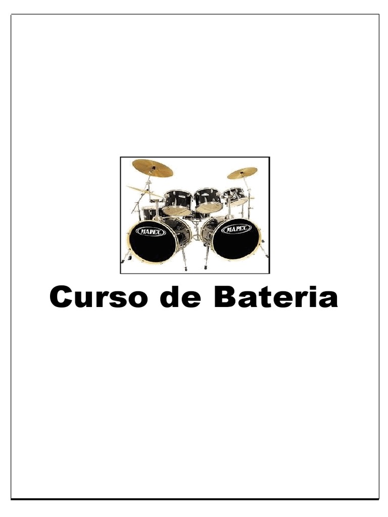 Curso Passo-A-Passo de Bateria | PDF | Bateria (instrumento) | Tambor