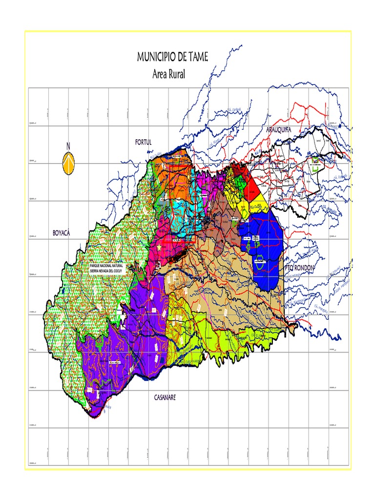 Dg-03 Division Politica Distritos Comunales-Model | PDF