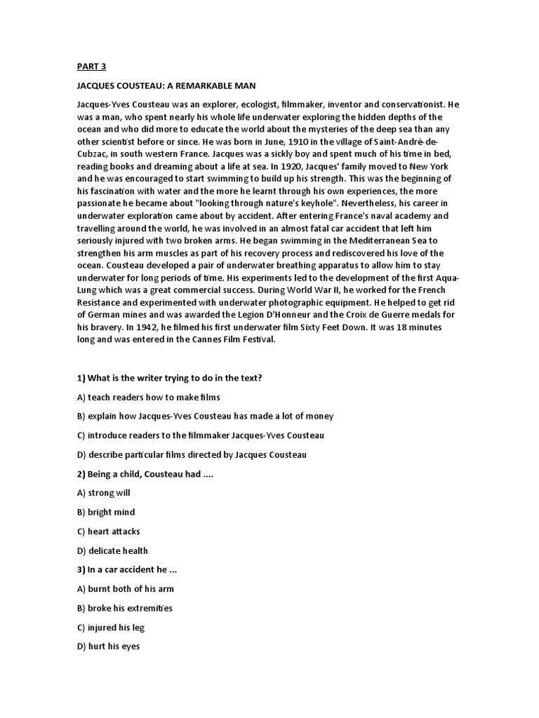 Reading PART 3 and 4 | PDF | Antarctica