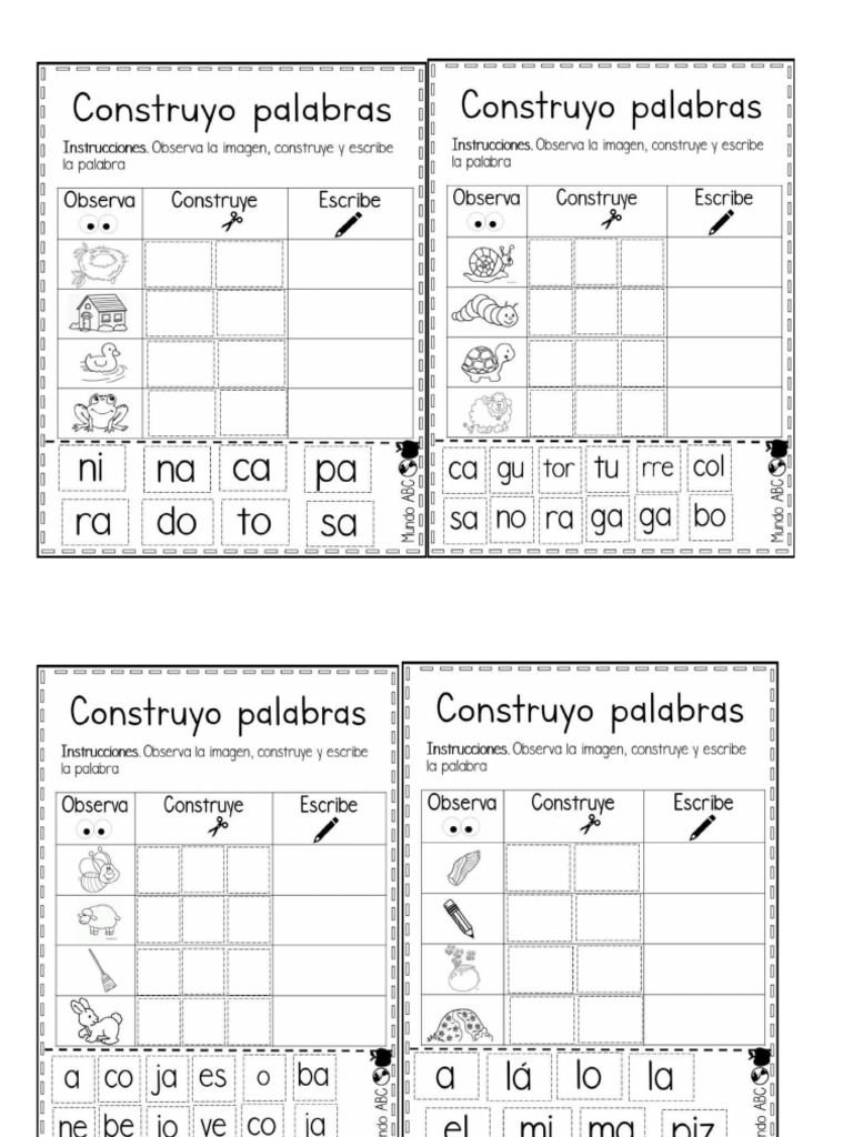 Material Lenguaje Mayo para Imprimir | PDF