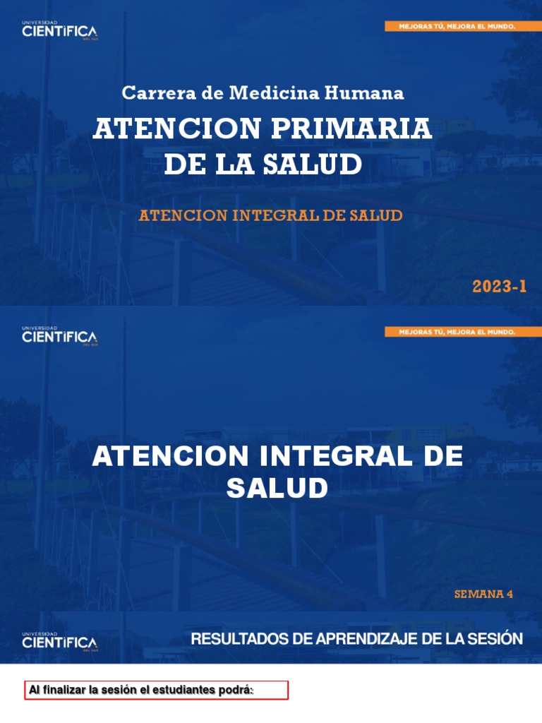 Aps Semana4 | PDF | Asistencia sanitaria preventiva