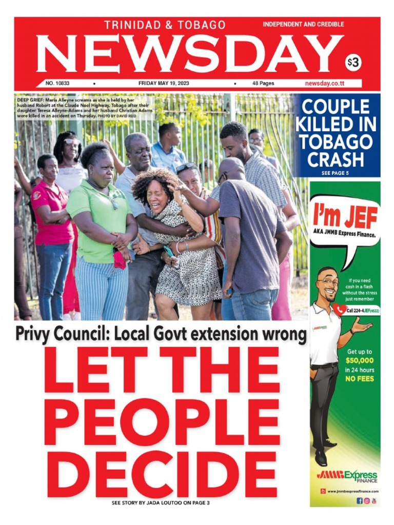 Newsday 19 May 2023 | PDF