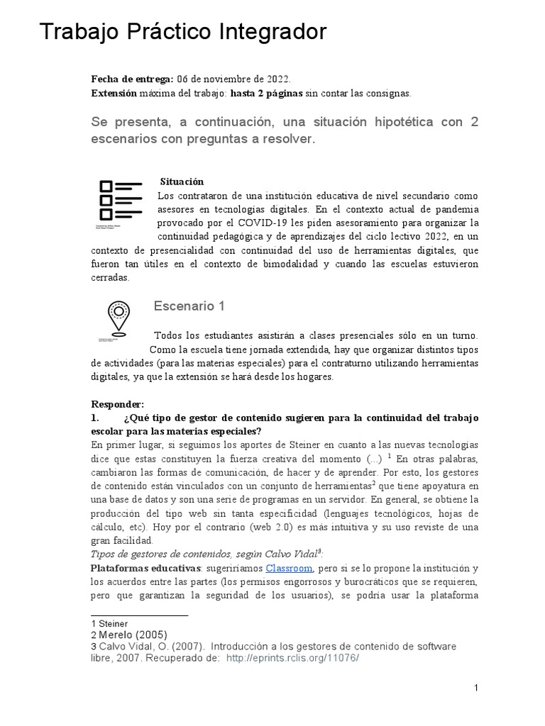 Gestores de Contenidos Unla TP | PDF