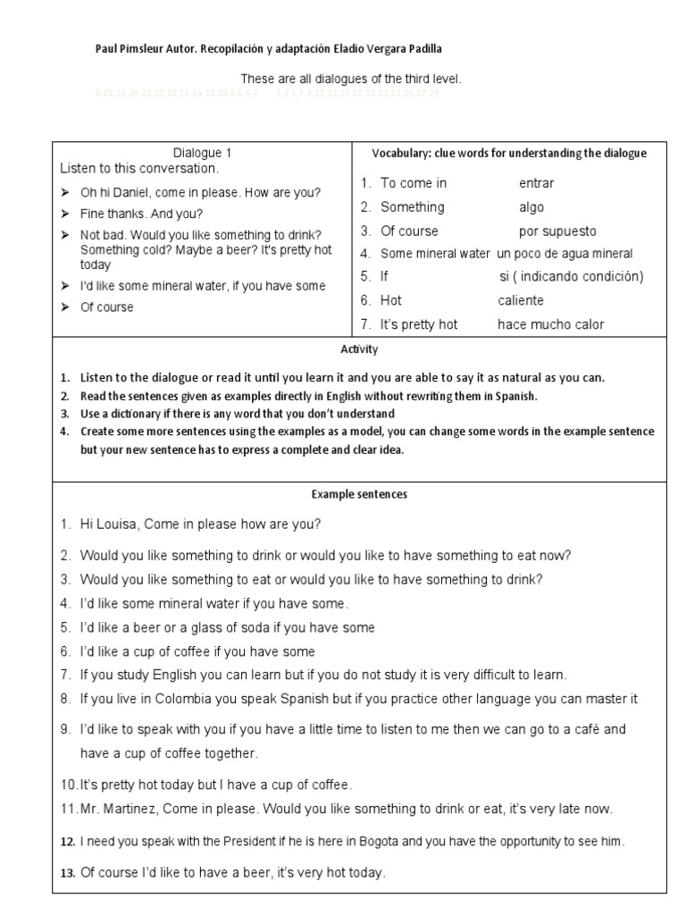 These Are All Dialogues of The Third Level | PDF | English Language ...