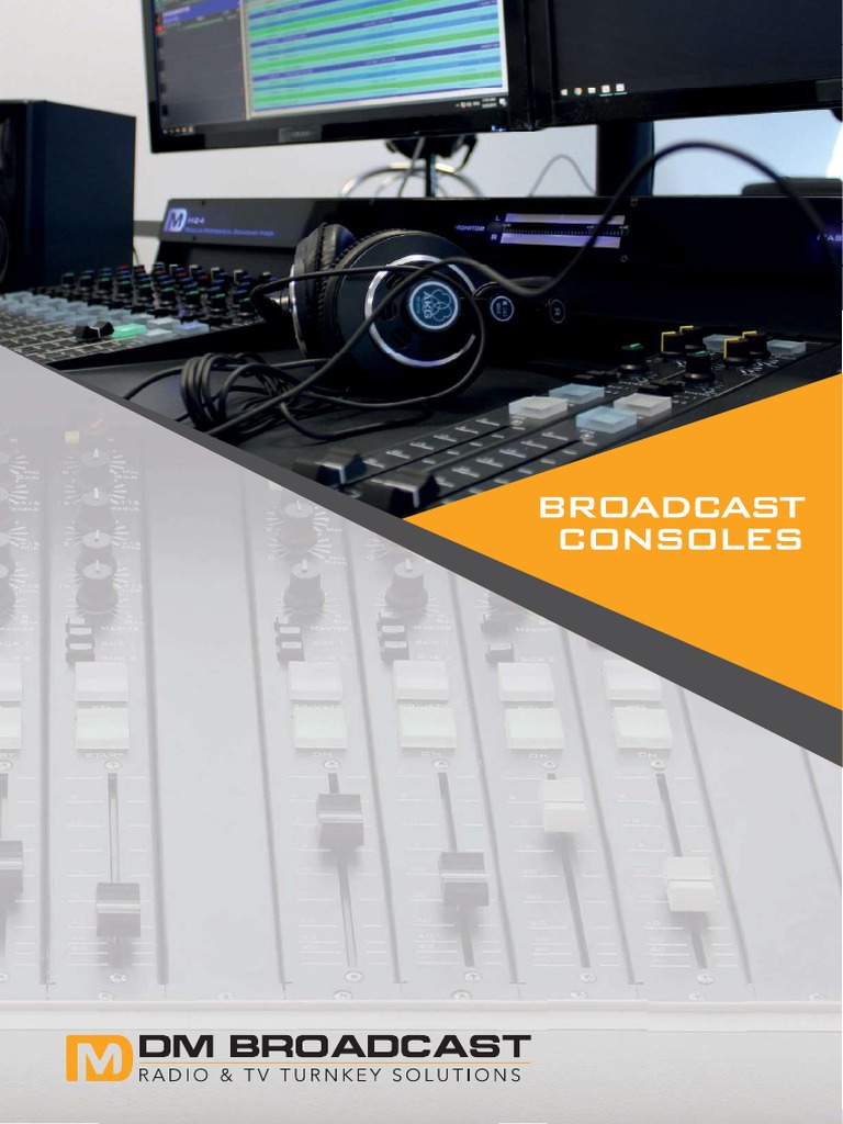 Brochure - Mixer - DM BROADCAST | PDF