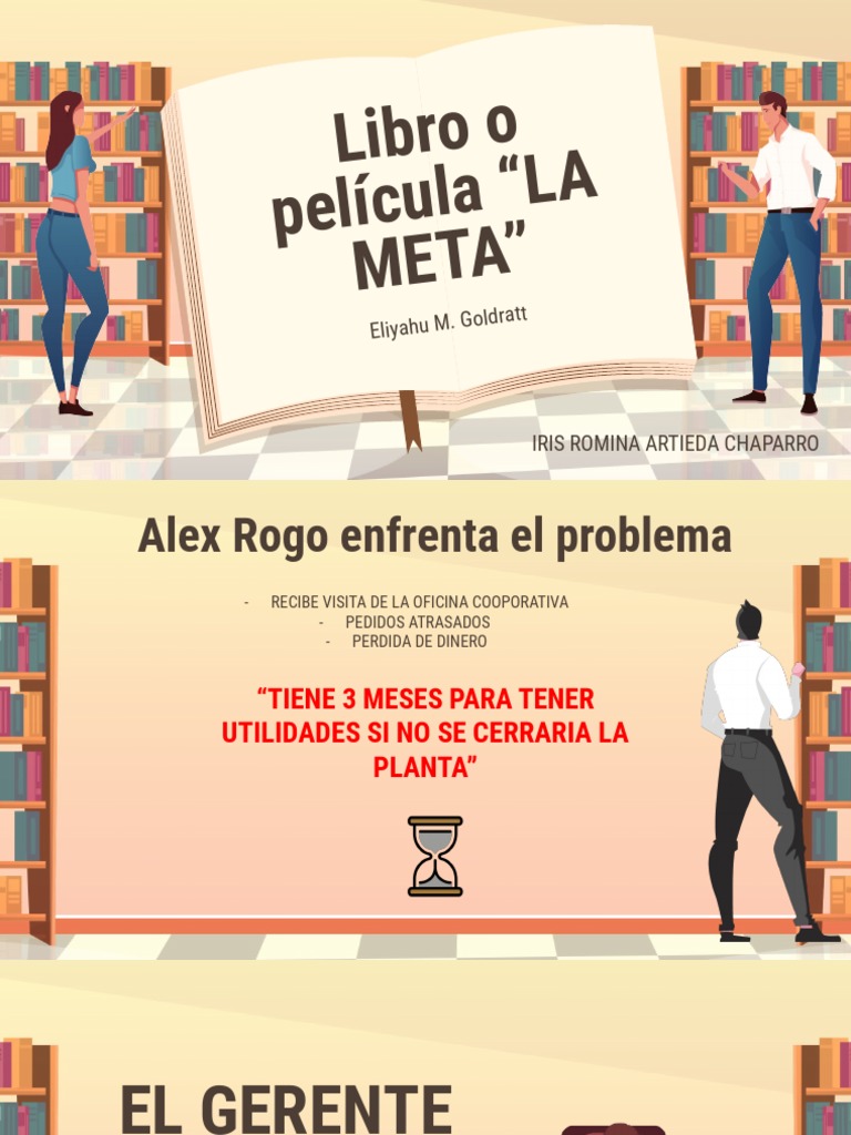 CV94 - Artieda - Romina - PPT Explicacion de Libro La Meta | PDF
