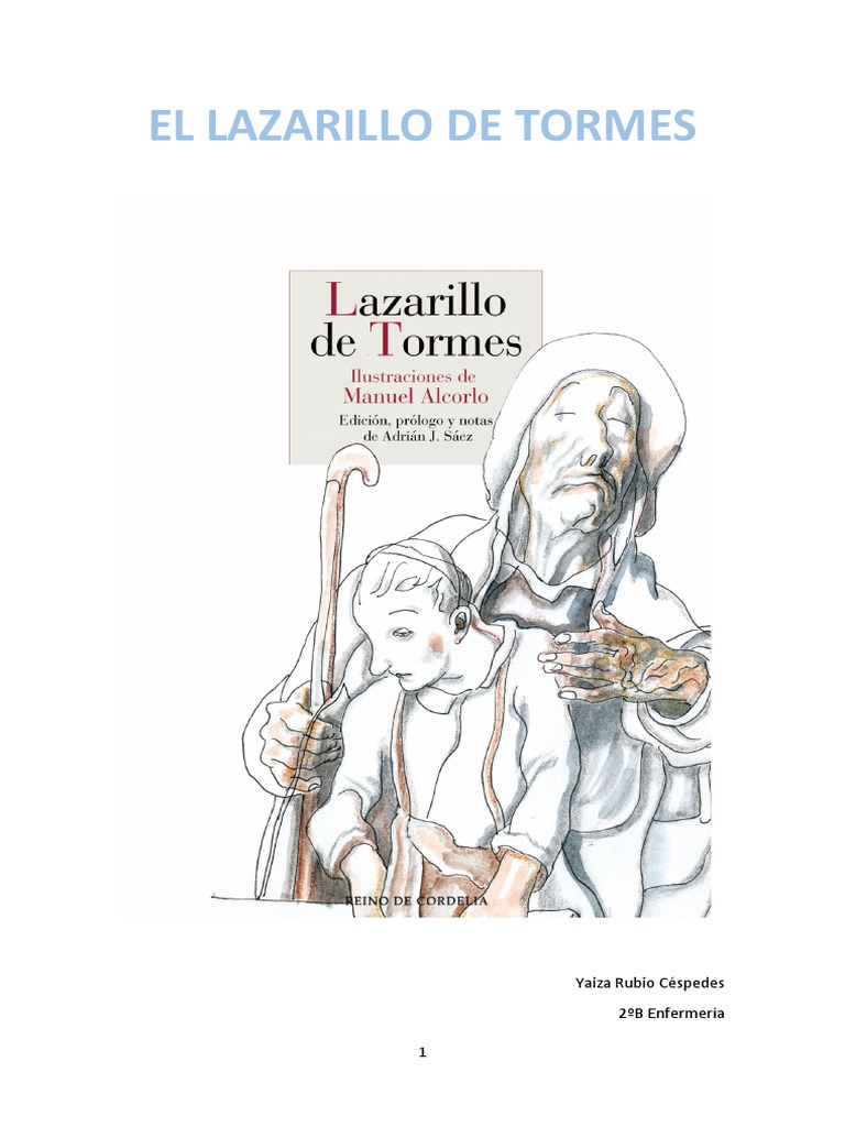 El Lazarillo de Tormes | PDF | Pobreza | Pobreza e indigencia