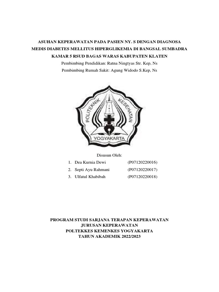 Askep m1 Kelompok Sembadra DM Hiperglikemia | PDF