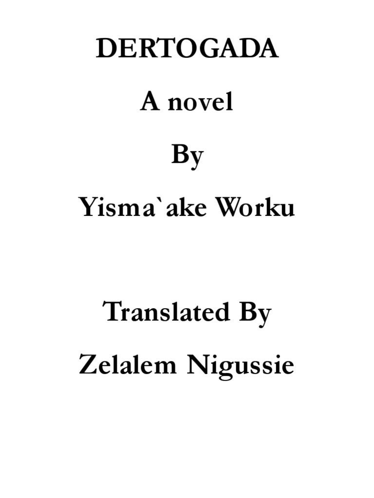 Dertogada - Zelalem Nigussie | PDF | Heaven | Nasa