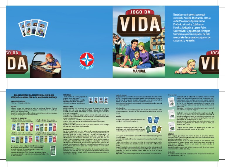 Manual-Jogo-da-Vida-Cartas | PDF