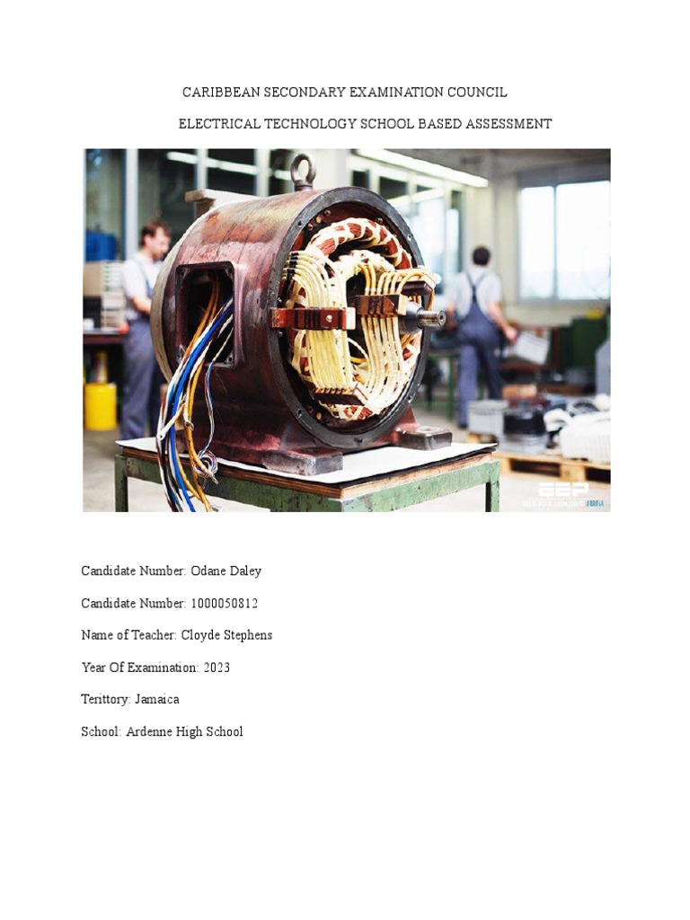 Odane Daley - SBA Final Submission | PDF