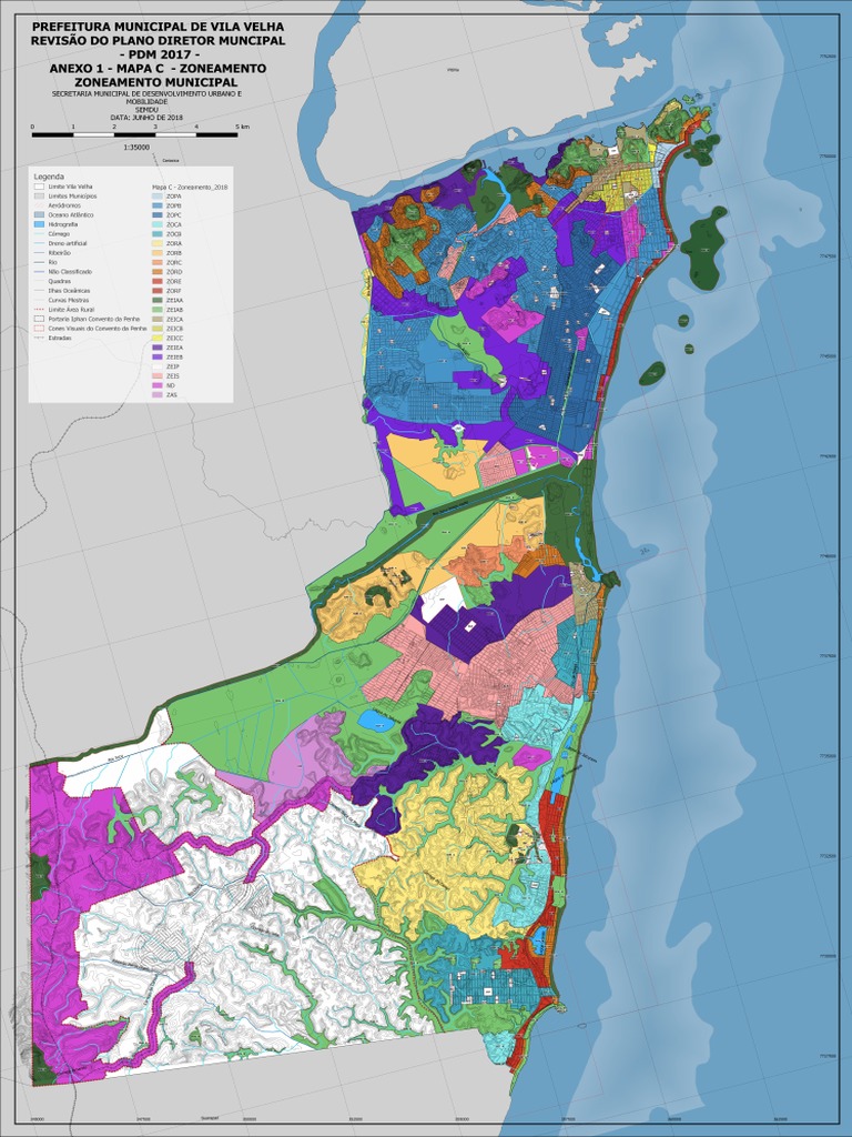 Mapa C - Zoneamento 2018 15 | PDF