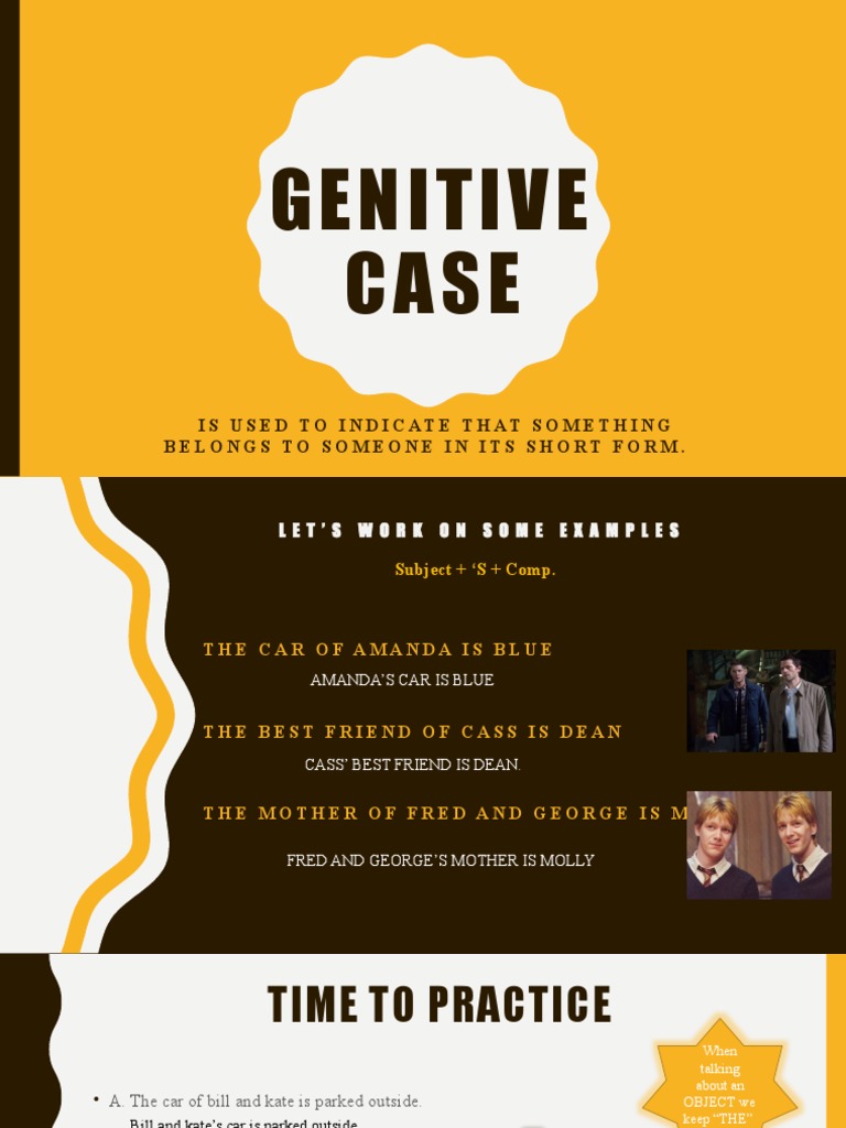 A3 Genitive Case | PDF | Stepfamily | The Simpsons Episodes