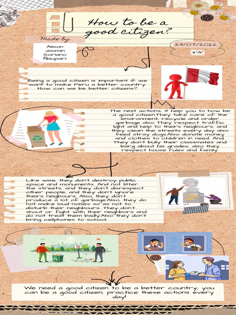How To Be A Good Citizen | PDF | Social Science