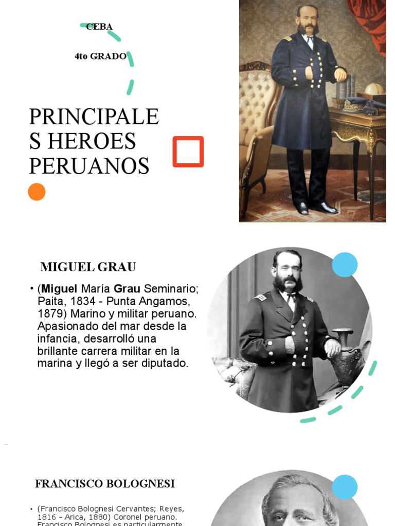 Principales Heroes Peruanos | PDF