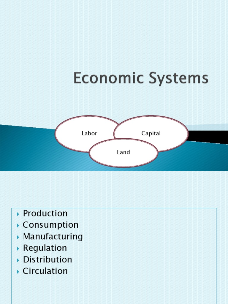 Economic Systems | PDF